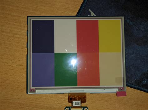 Does Anyone Have Any Idea Why The 7 Colour Acep Displays Have Does Anyone Have Any Idea Why The 7 Colour Acep Displays Have
