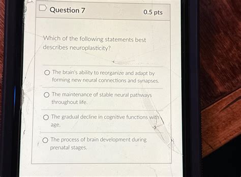Solved Question 70 5ptsWhich Of The Following Statements Chegg