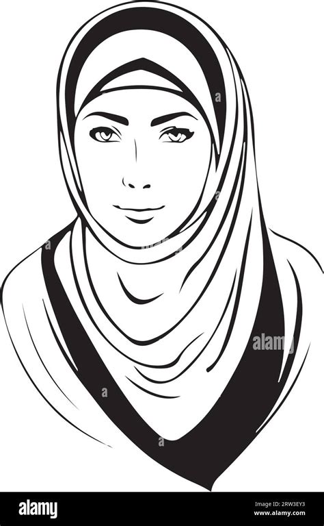 Wonderful And Lovely Muslim Woman Vector Art Stock Vector Image And Art