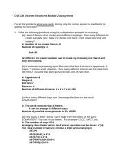Css Discrete Structures Module Assignment Docx Css Discrete Structures Module