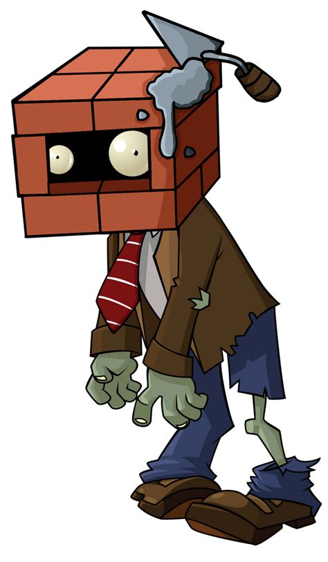 Plants Vs Zombies Brickhead First Game Style By Knockoffbandit On
