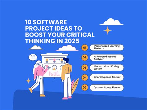 10 Software Project Ideas To Boost Your Critical Thinking