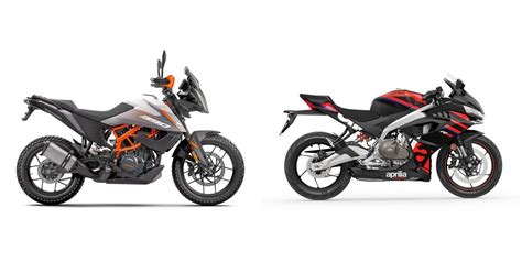 Motorrad Vergleich Ktm 390 Adventure 2024 Vs Aprilia Rs 457 2024