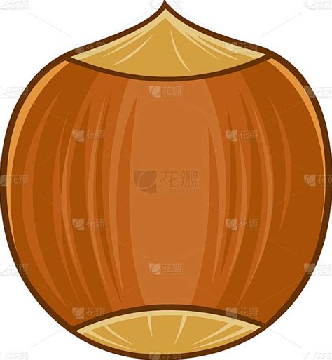 卡通榛子素材 花瓣网