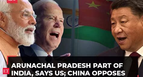 Arunachal Pradesh Part Of India Says Us China Opposes