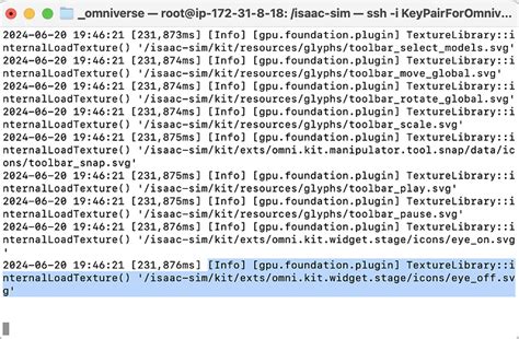 Isaac Sim Container With Runheadless Native Sh V Stuck In Info Gpu Foundation Plugin