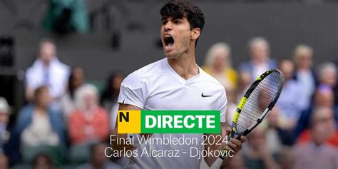 Carlos Alcaraz Novak Djokovic Final De Wimbledon Directo