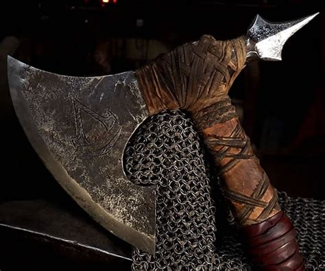 Forging The Viking Axe From Assassins Creed Valhalla