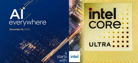 Launch Event For Core Ultra And 5th Gen Xeon Cpus Ai Is Everywhere