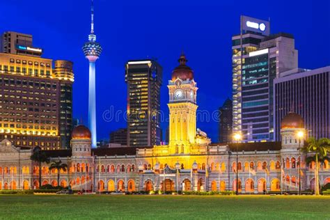 Sultan Abdul Samad Building At Dataran Merdeka In Kuala Lumpur Stock Image Image Of Bangunan