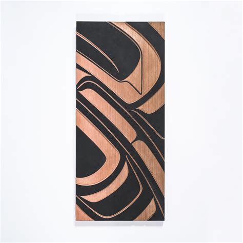 Raven Red Cedar Panel Lattimer Gallery