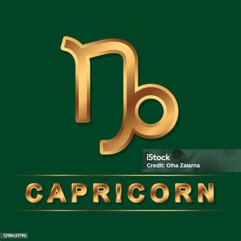 염소 자리 조디악 황금 벡터는 어두운 빨간색 배경에 금글자로 노래 설계를 위한 벡터 별자리 기호입니다 격리된 황금 아이콘 금 금속에 대한 스톡 벡터 아트 및 기타 이미지