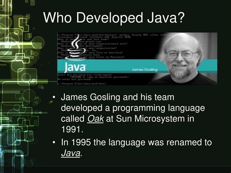 The Java Programming Language Ppt Download