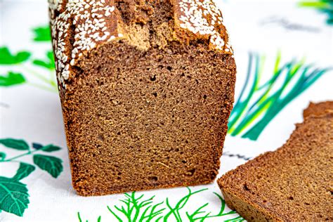 Веганский хлеб без глютена и дрожжей из кунжутной пасты — Готовим Без ...