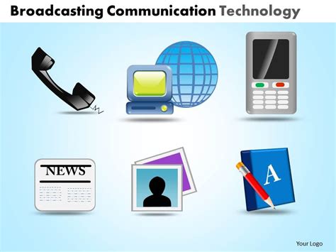 Broadcasting Communication Technology Powerpoint Slides And Ppt Templates Db Graphics
