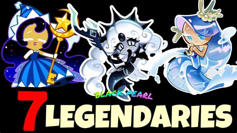 7 LEGENDARY COOKIES First Encounter I Cookie Run Kingdom YouTube