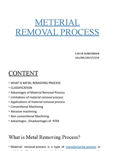 Material Removal Process Pdf Machining Abrasive