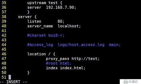 Nginx反向代理配置 建站服务器 亿速云