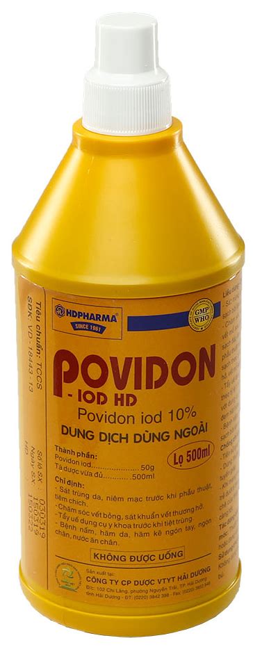 Povidon Iod Hd Hdpharma Since 1961
