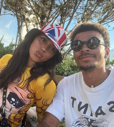 Dele Allis Girlfriend Cindy Kimberly Proud Of Soccer Star After