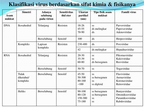 20 Klasifikasi Virus