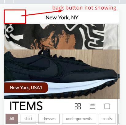 Ion Back Button Not Showing And Not Working Ionic Angular Ionic Forum