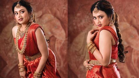 மஹாராணி போல ஜொலிக்கும் பிரபல சீரியல் நடிகை ரசிகர்களுக்கு அளித்த சிறப்பு தரிசனம்