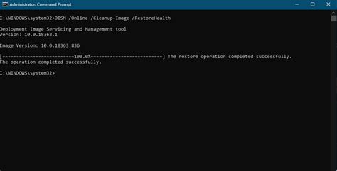 دستور SFC و تعمیر ویندوز 10 با CMD