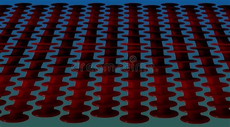 Volumetric Stereo Image Abstract Imagestereo Picture Stock
