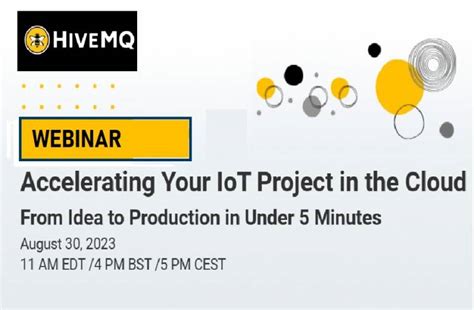 Future Iot Solutions Speed Up In The Cloud Private Webinar