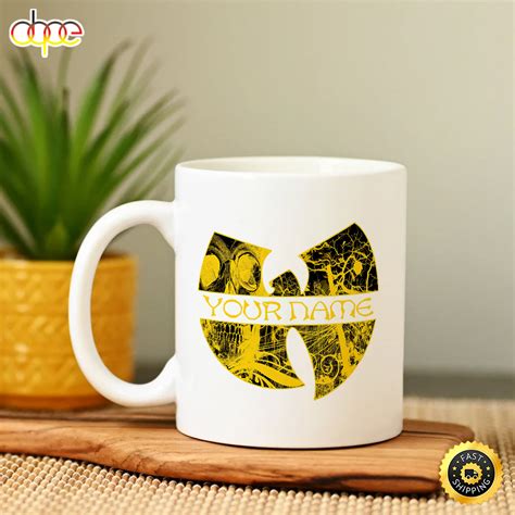 Wu Tang Clan Logo Custom Name White Mug Musicdope S Com