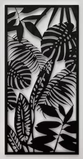 Cnc Plasma Leaf Panel Pattern Svg Dxf Design Makerbhawan