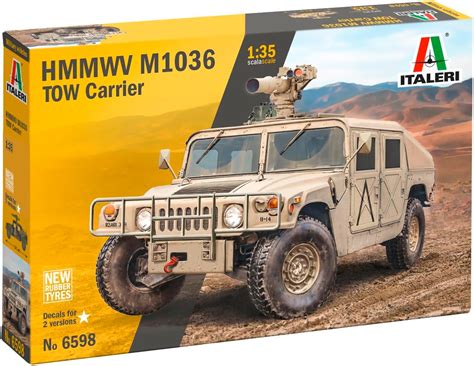 Italeri 6598 135 Hmmwv M966 Tow Carrier Replica Fedele Alloriginale