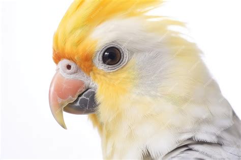 Premium Photo Cockatiel Photo Realistic Illustration Generative Ai