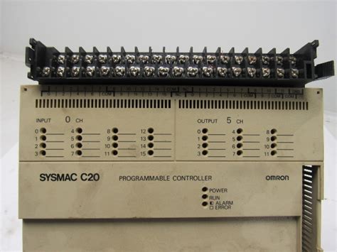 Omron Sysmac C20 C20 CPU73 E 24VDC Programmable Controller PLC Bullseye Industrial Sales
