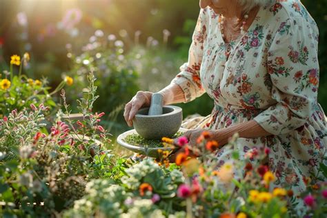 Comment grand mère utilisait les herbes du jardin pour apaiser la peau