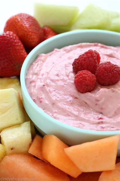 Raspberry Fruit Dip Cincyshopper