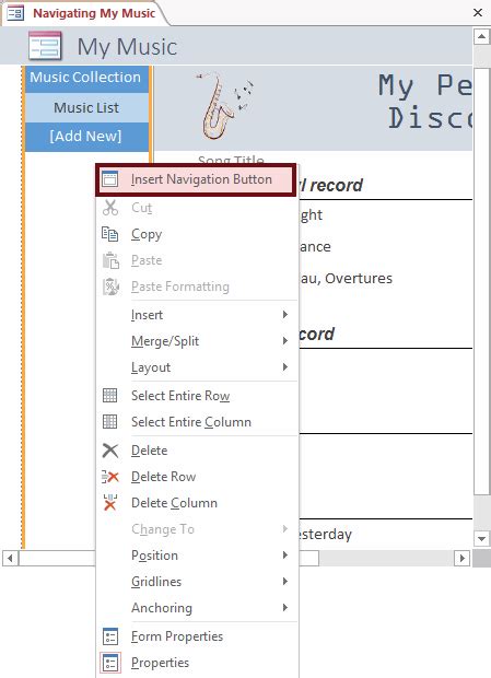 how to run a macro from a navigation button in microsoft access webucator