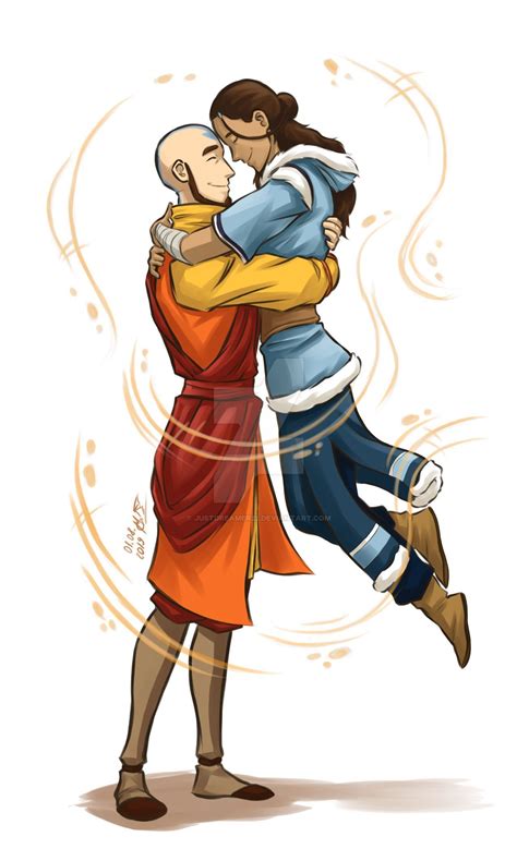 Aang And Katara 2 By Justdreamer22 On Deviantart Avatar Show Avatar Ang Team Avatar Katara