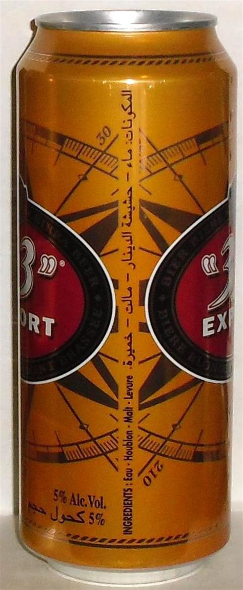 33 Export Beer 500ml Algeria 2017