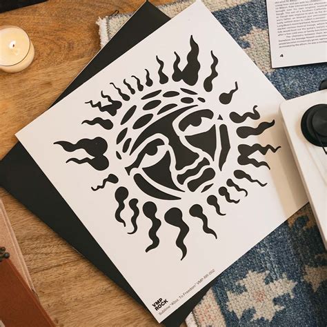 Sublime Sun Stencil At Eric Main Blog