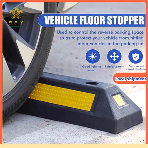 Codrubber Plastic Parking Space Locator Cm Parking Space Stopper