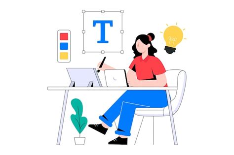 Premium Vector Creative Designer Flat Style Design Vector Illustration Stock Illustration