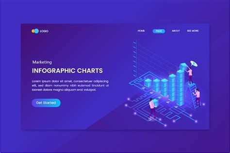 Premium Vector Business Marketing Isometric Vector