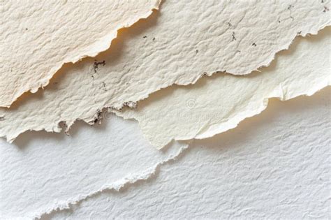 Crafting Textures Abstract Paper Layers Create Visual Depth With A Natural Theme Stock