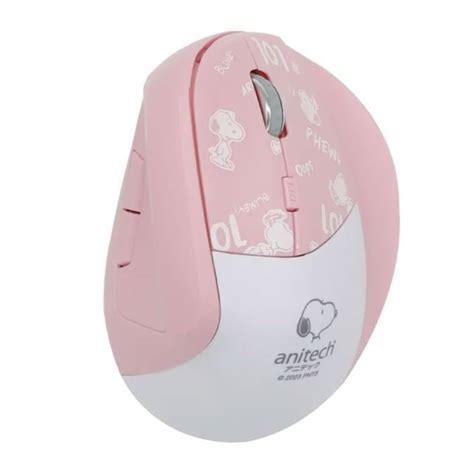 Wireless Mouse เมาส์ไร้สาย Anitech X Peanuts Snp W235 Pi Snoopy Pink Shopee Thailand