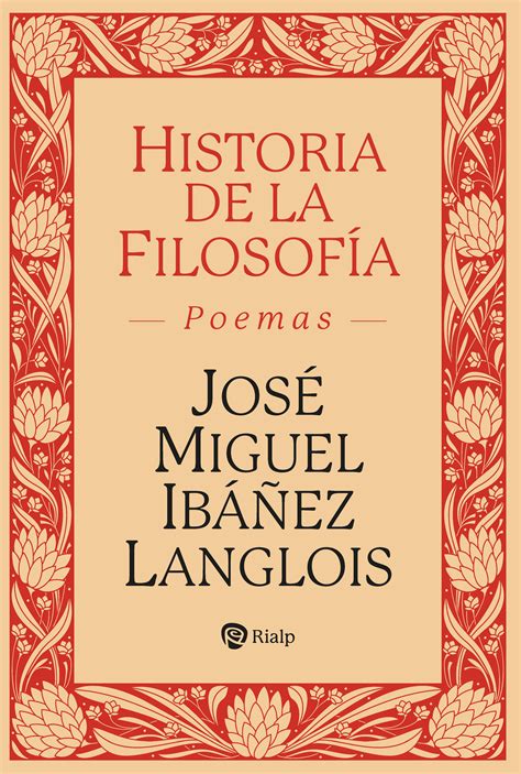 Libro Historia De La Filosofía 9788432167102 Ibáñez Langlois José
