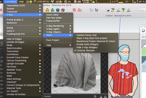 Question On Vray Material Settings Extensions SketchUp Community
