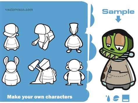Custom Characters Free Vector Free Vectors Ui Download