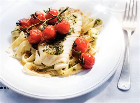 Ovenkabeljauw Met Pesto Recept Allerhande Albert Heijn